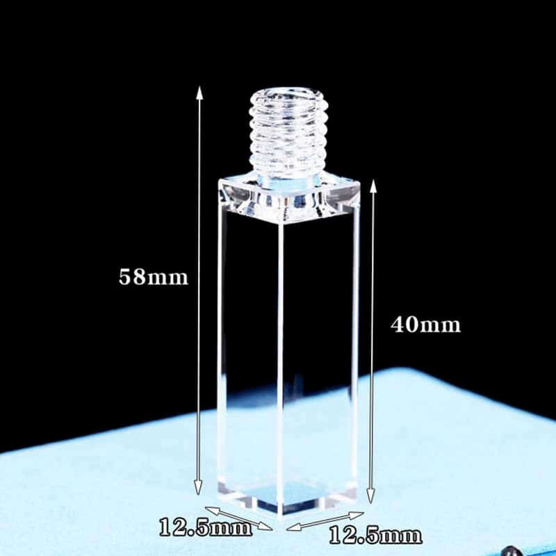 Screw 10mm, 3.5mL, 4 Windows, Flat Bottom, HTR, New, QS4HF-N ...