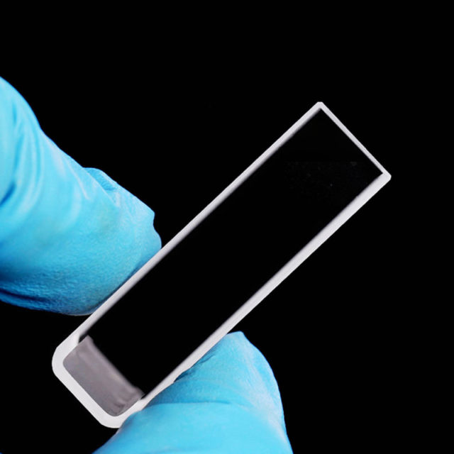 Lid 50mm, 17mL, 2 Windows, Long Path Length Cuvette, Round Bottom ...