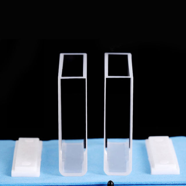 Lid 50mm, 17mL, 2 Windows, Long Path Length Cuvette, Round Bottom ...