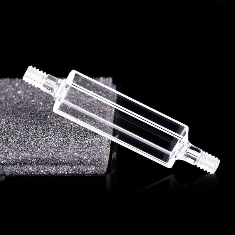 Flow 10mm, 3.5mL, 4 Windows, CRF, Quartz Screw Connector, Flow Through ...